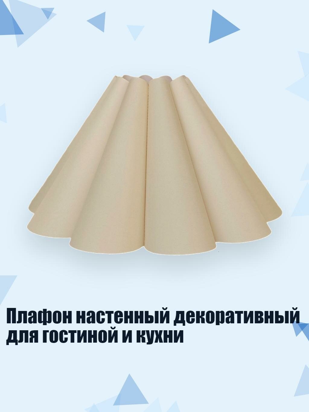 Плафон настенный декоративный для гостиной и кухни, 90 315 200 - Белая кайма