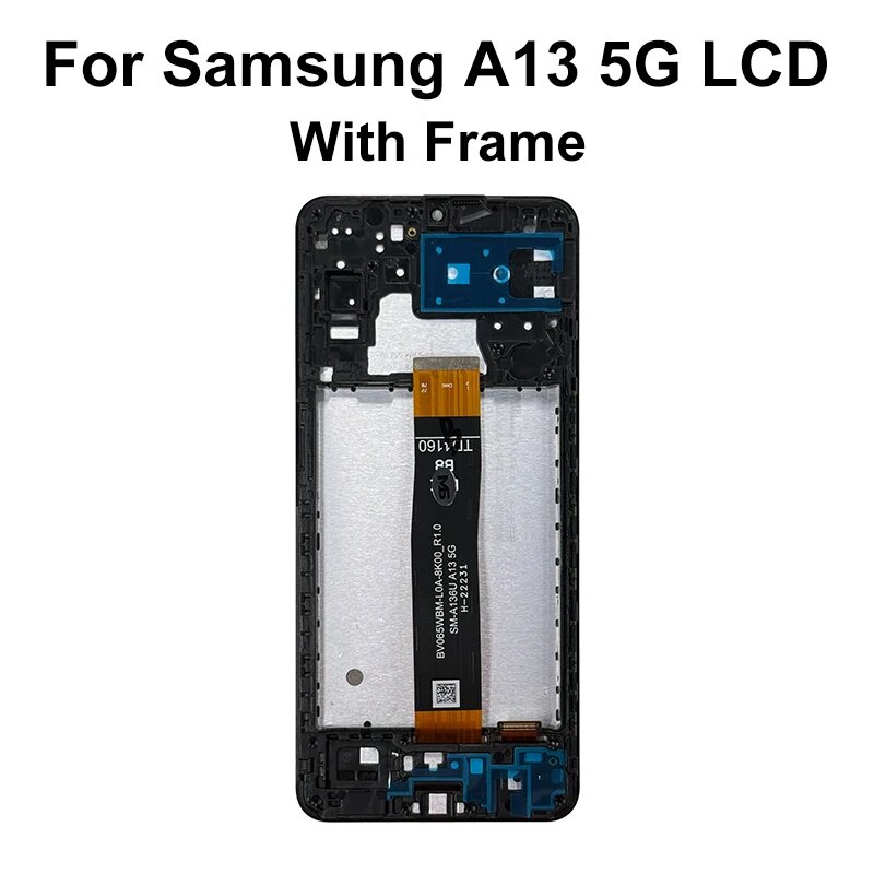 IPS для Samsung Galaxy A13 5G A136 A136U1 ЖК-дисплей с сенсорным экраном для Samsung A13 A135F ЖК-дисплей A135F SM-A135M Замена экрана