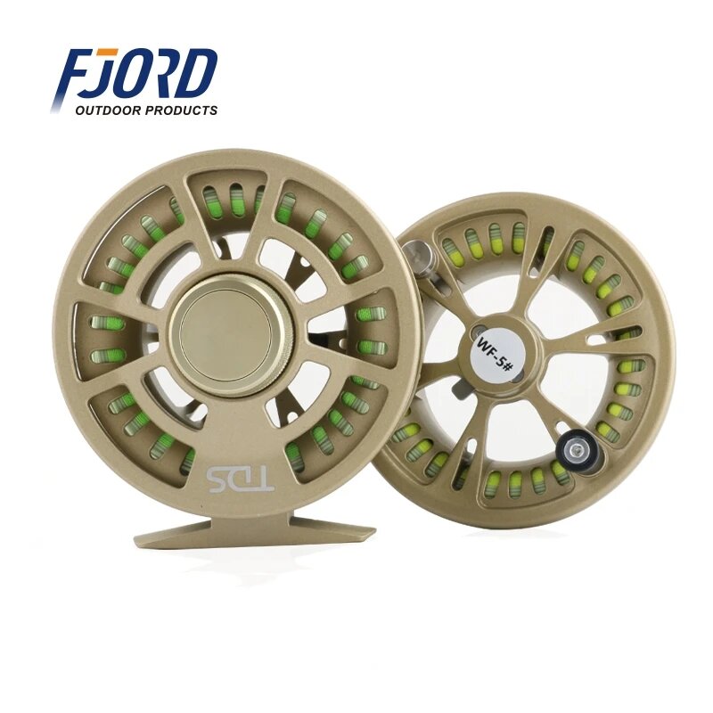FJORD Crappie Катушка для нахлыста Бежевый, Color-4