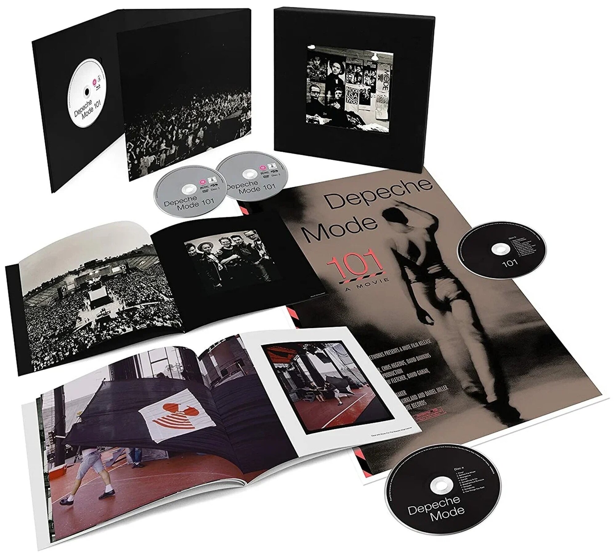 DEPECHE MODE - 101, (2CD + 2DVD + Blu-Ray диск, Limited Edition, Box Set) — фото 1
