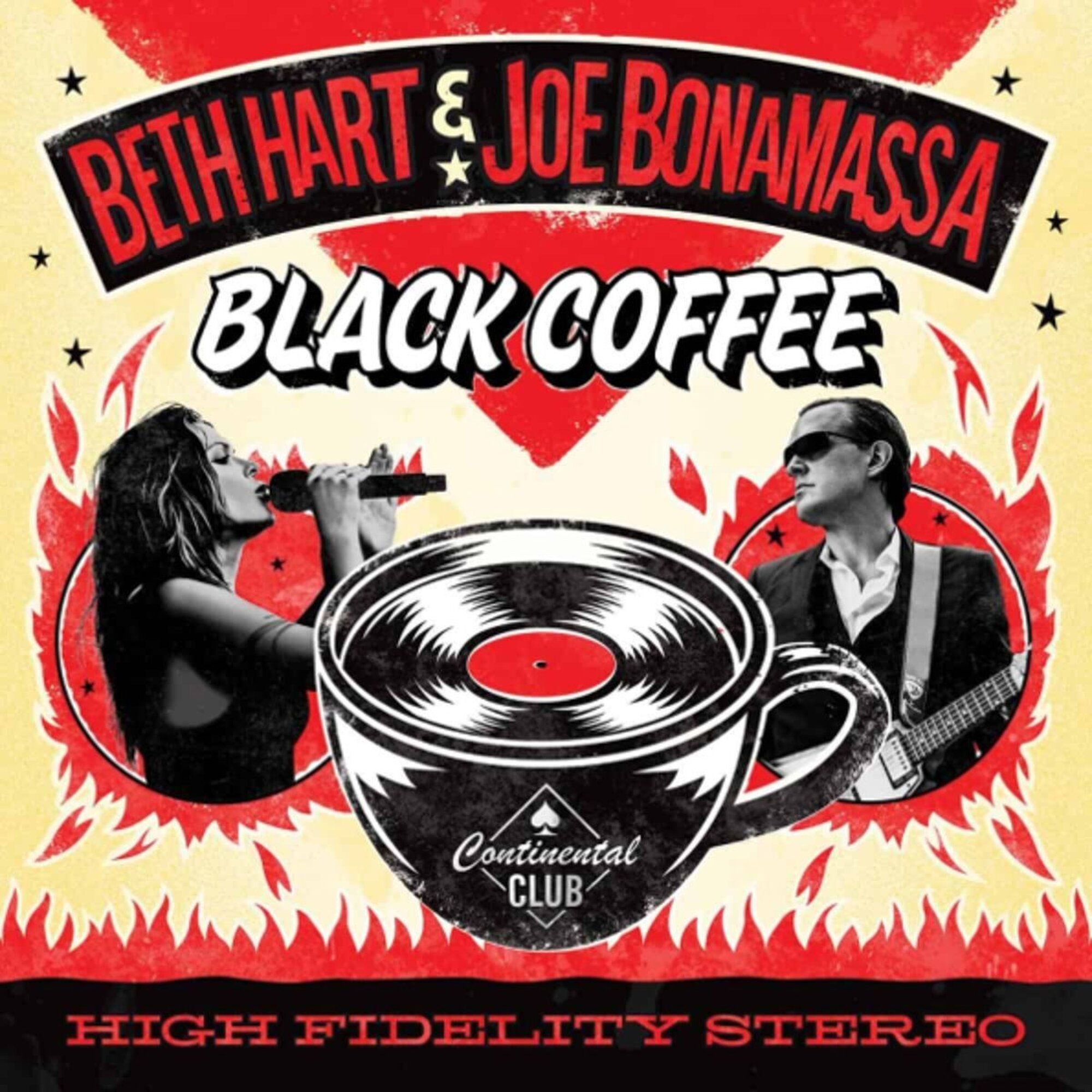 BETH HART & JOE BONAMASS - BLACK COFFEE (2LP, Transparent Clear Vinyl) Виниловая пластинка