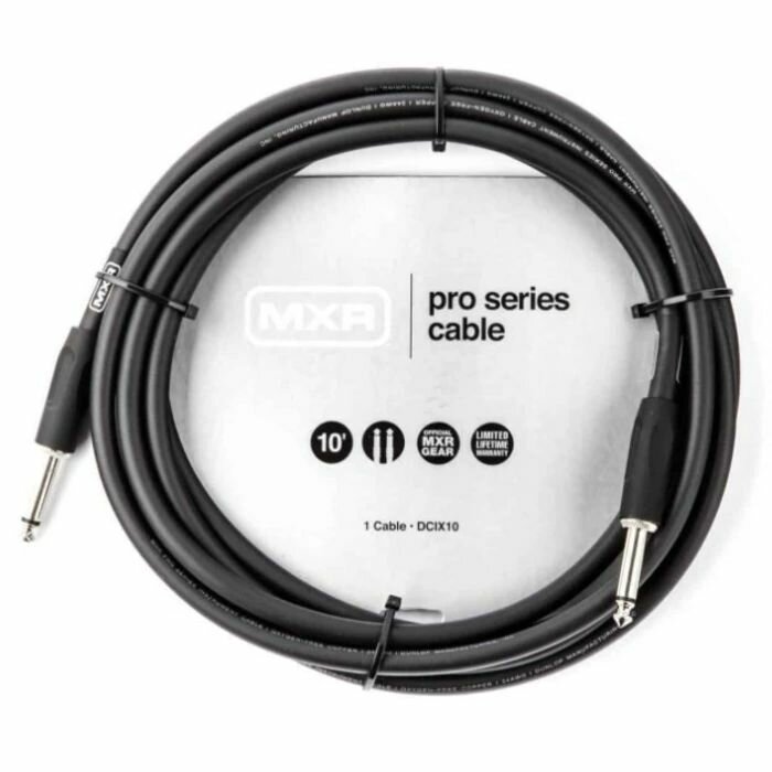 Dunlop DCIX10 3.0m Кабель аудио 1xJack - 1xJack