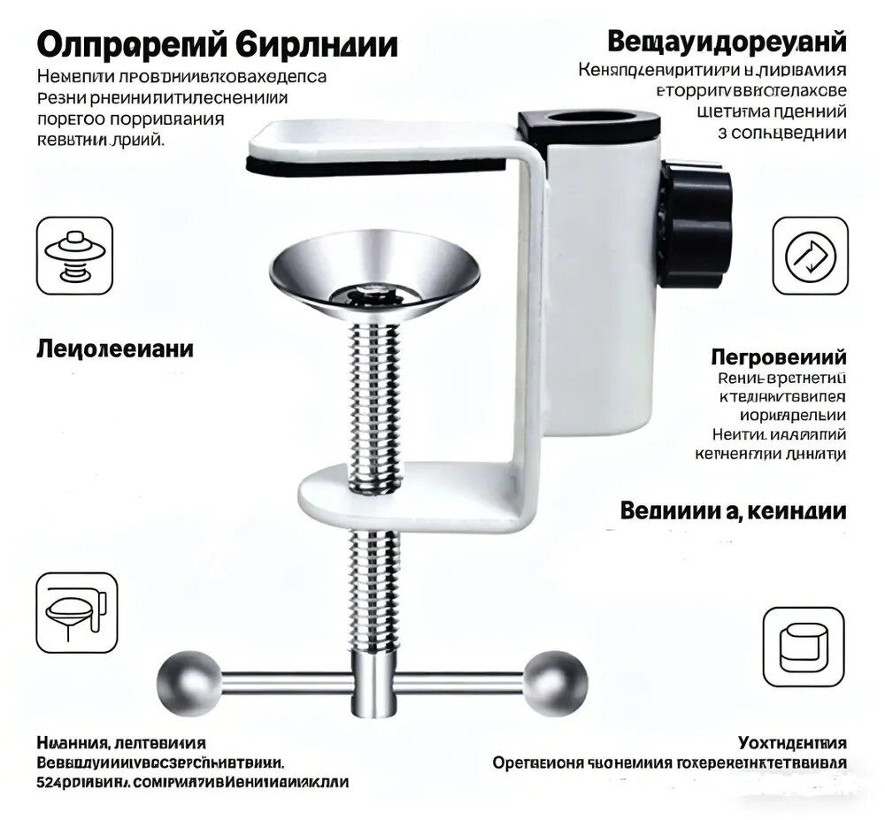 Струбцина Зажимная 50 мм, 1 шт.