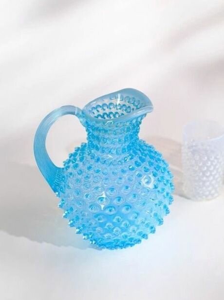 Кувшин Opaline от "Anna von Lipa" 2 литра, Paris Hobnail, Pastel Blue