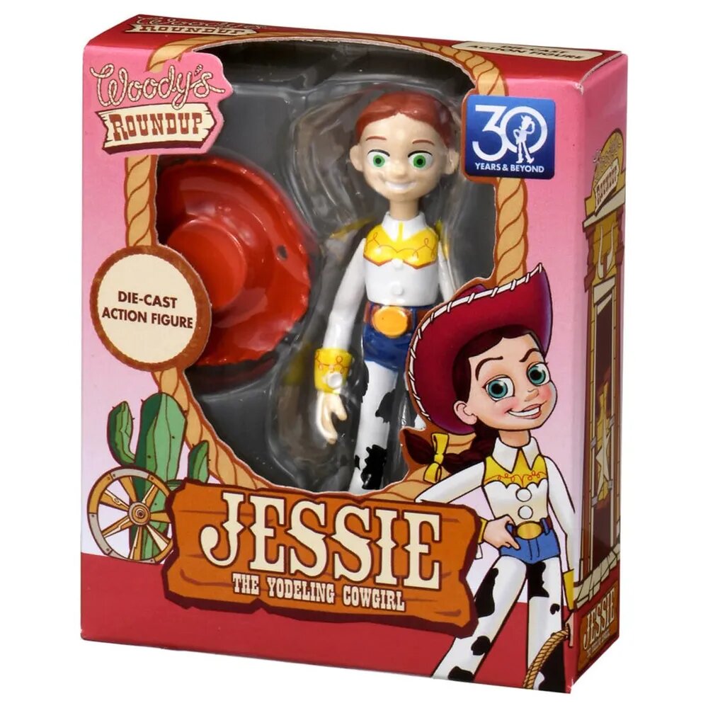 Disney & Toy Story, Памятная металлическая фигурка Джесси к 30-летию Истории игрушек Disney Pixar, TAKARA TOMY