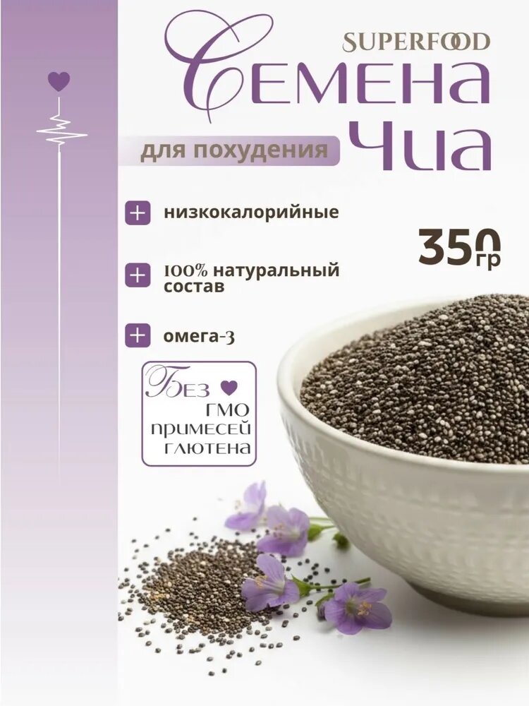 Семена Чиа для похудения 350гр