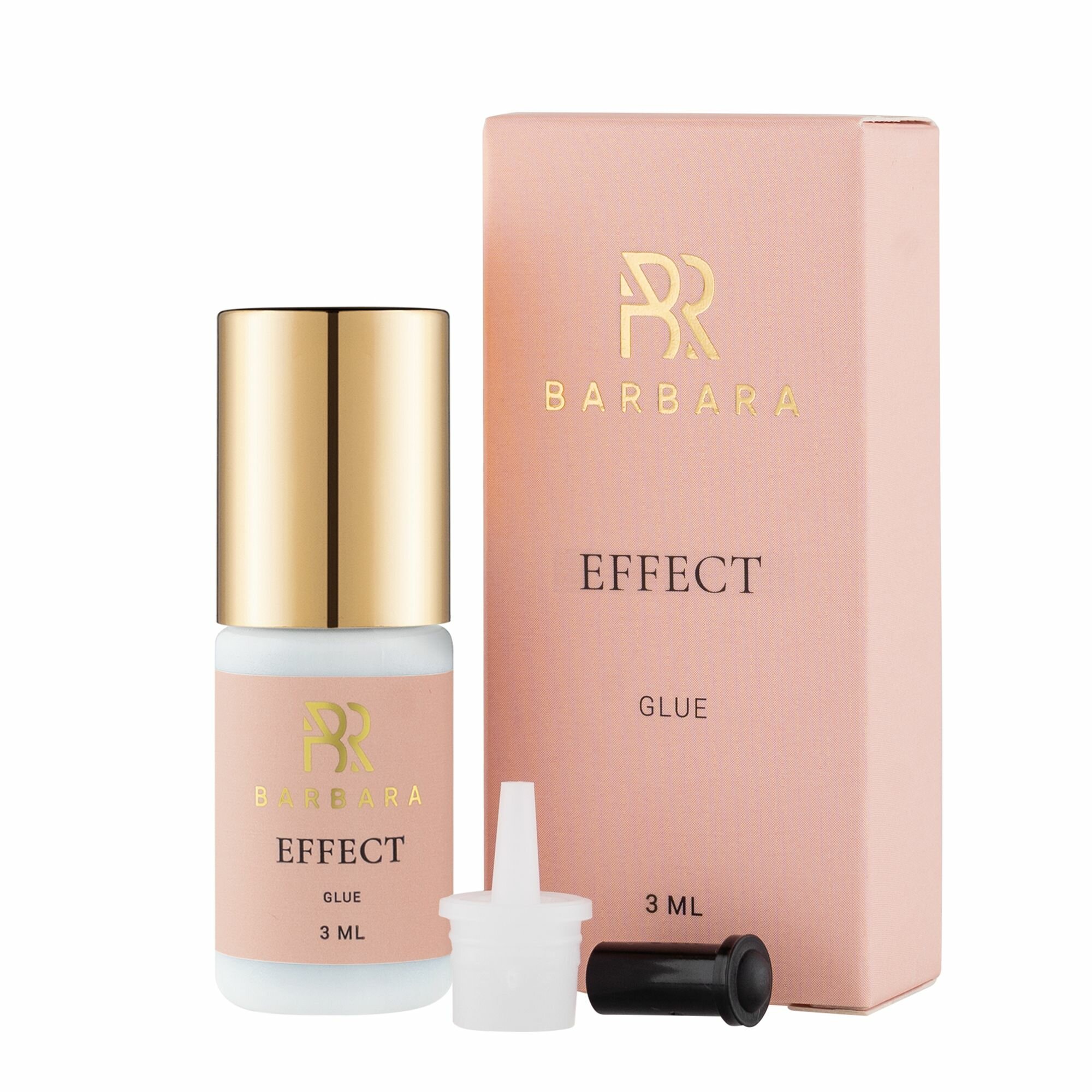 Клей для наращивания ресниц черный BARBARA Effect 3 мл