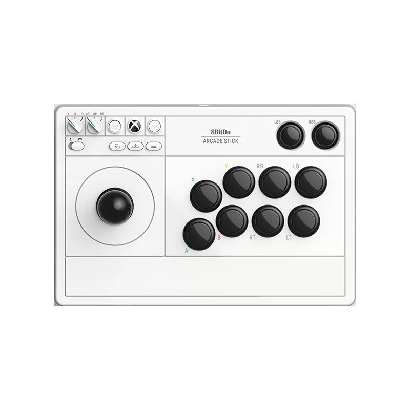 Официальный беспроводной аркадный контроллер 8BitDo для Xbox Series X|S, ПК и Steam - режим элитного программного