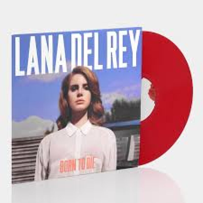 Lana Del Rey - Born To Die LP Opaque Red Vinyl，. Лана Дель Рей Born To Die Красная виниловая пластинка, матовый красный винил