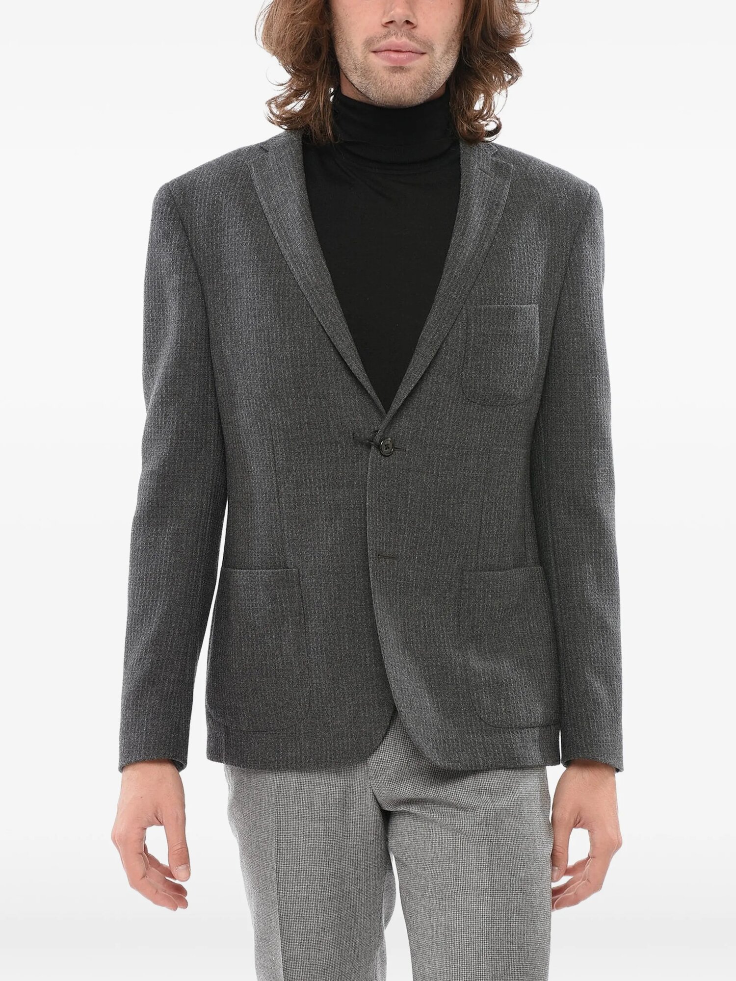 Пиджак Buttoned single-breasted blazer