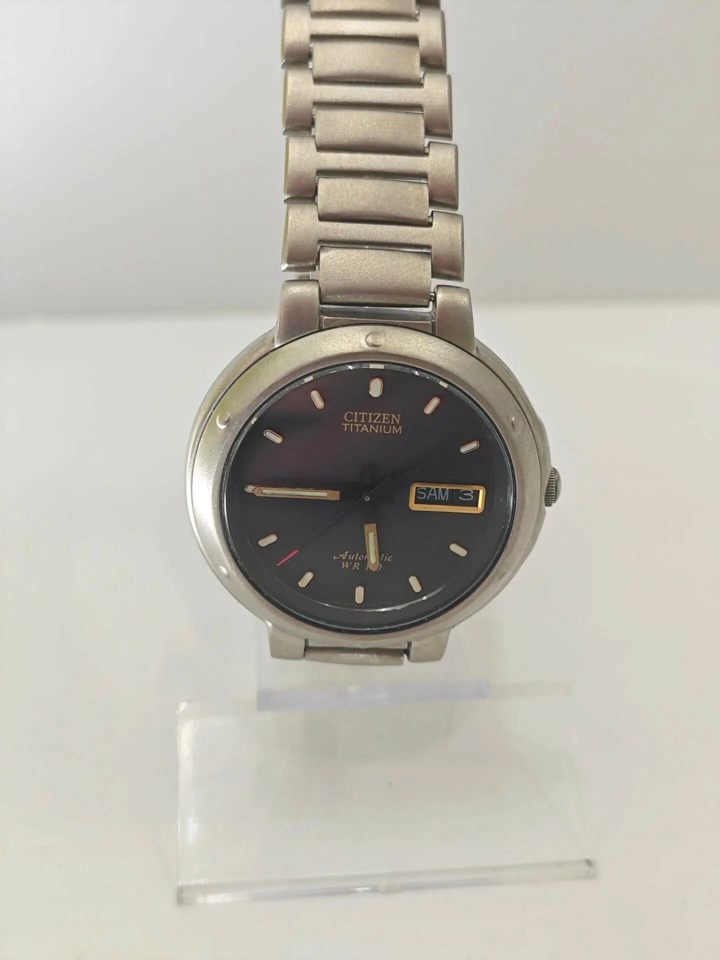 Наручные часы Citizen Titanium WR100, титановые, автоматические