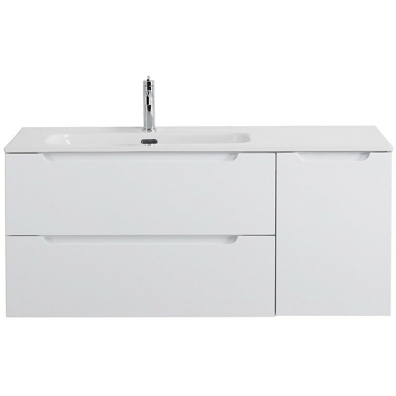 Тумба под раковину BelBagno Etna 120 L ETNA-1200-2C-1A-SO-BL-L подвесная
