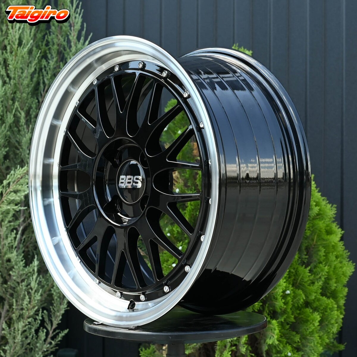 Комплект литых дисков R16 BBS LM 7J ET38 4×100 Черный (F189)