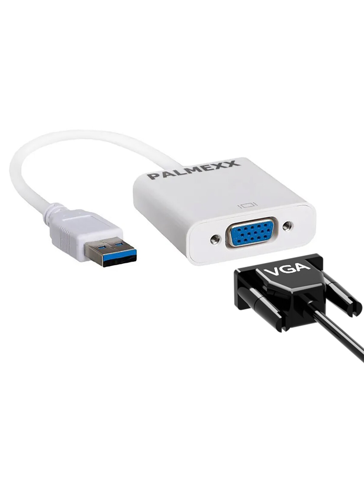 Адаптер/переходник PALMEXX USB3.0 to VGA