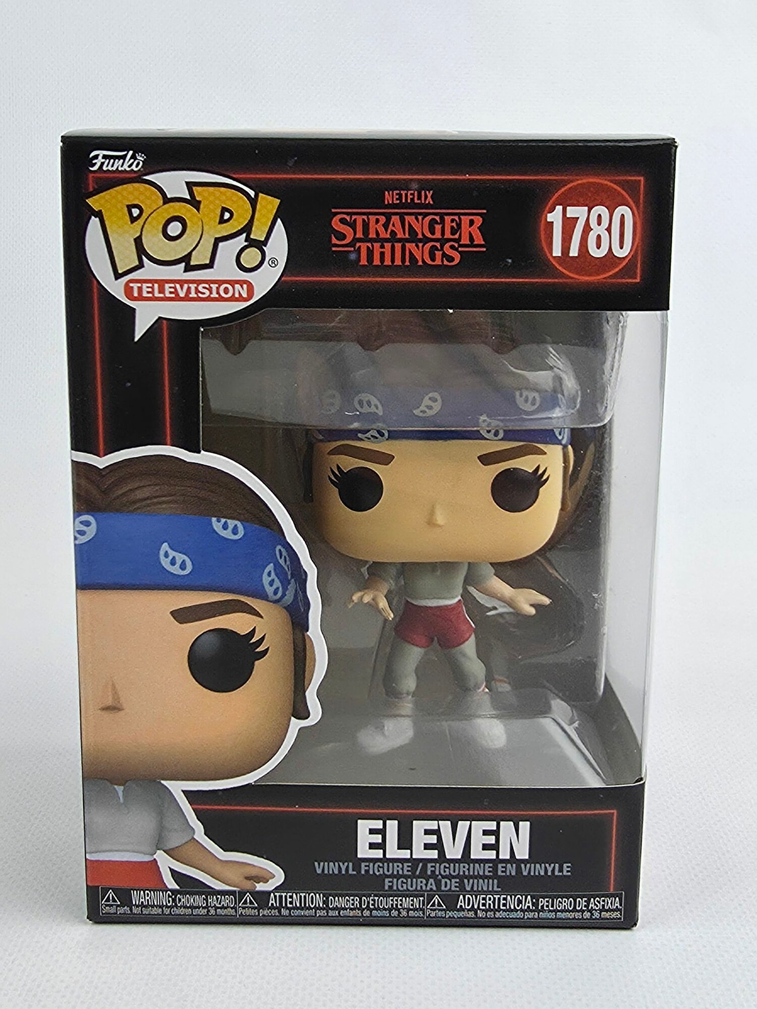 Фигурка Funko Pop Фанко поп Одиннадцать в бандане Eleven with Bandana из сериала Очень странные дела Stranger Things 1780