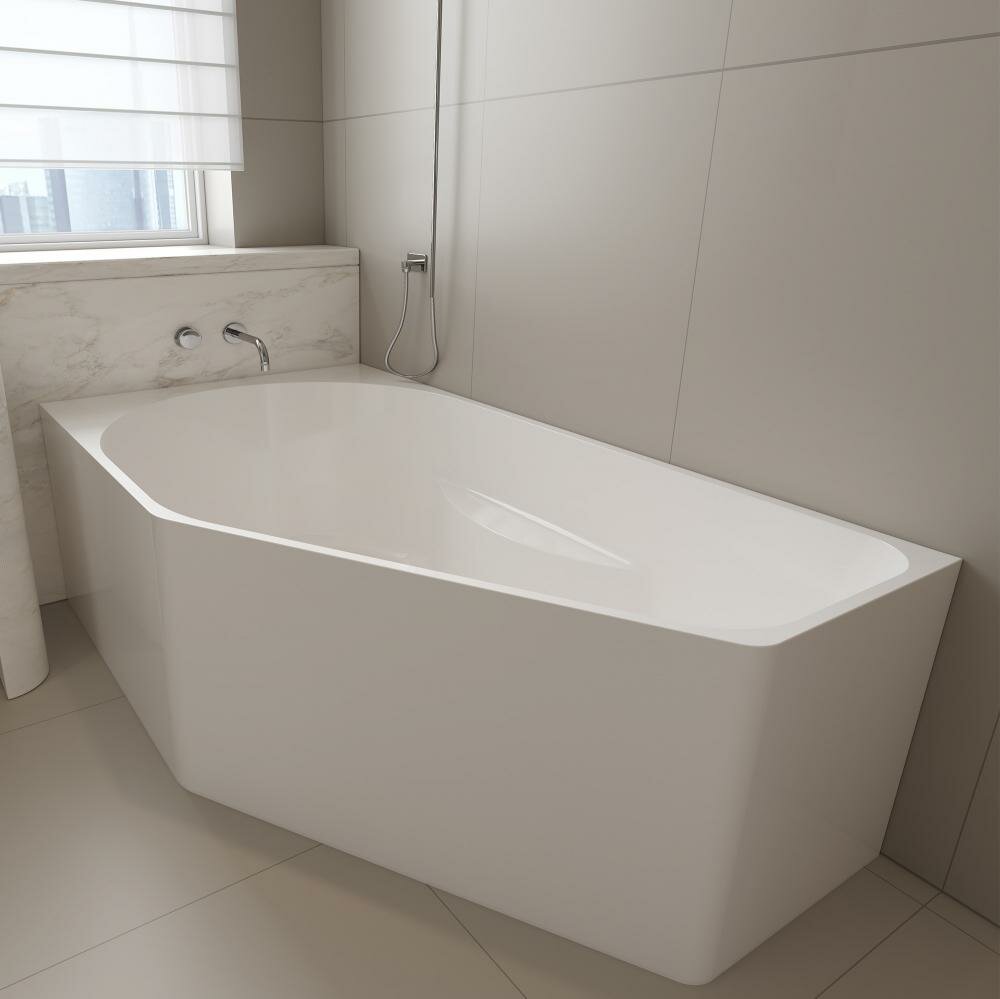 Акриловая ванна Abber 160х90 AB9505 L цвет Белый