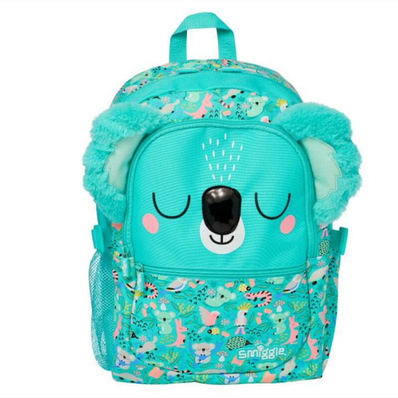 Рюкзак школьный Smiggle с принтом, зеленый