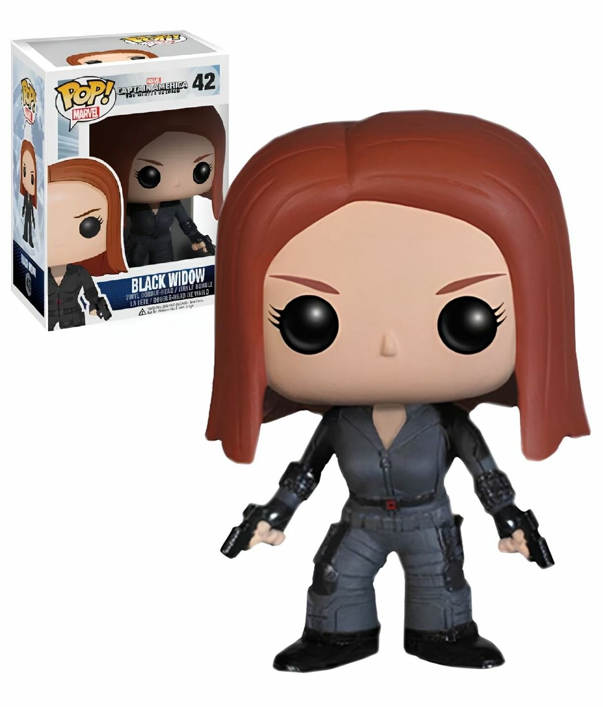 Фигурка Капитан Америка: Зимний солдат Черная Вдова / Captain America The Winter Soldier Black Widow (10см) #42