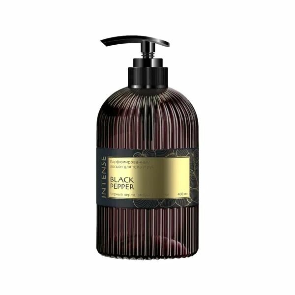 Лосьон д/рук и тела парфюм. Intense Black pepper/чёрн. перец 400 мл. с дозатор. Clean&Green CG8543