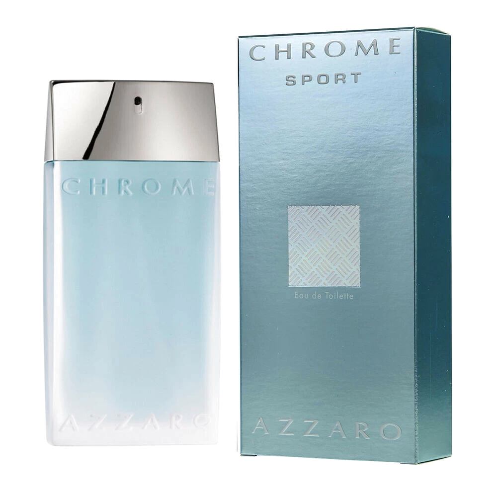 Azzaro Chrome Sport 100 мл - мужская туалетная вода / Азаро Хром Спорт