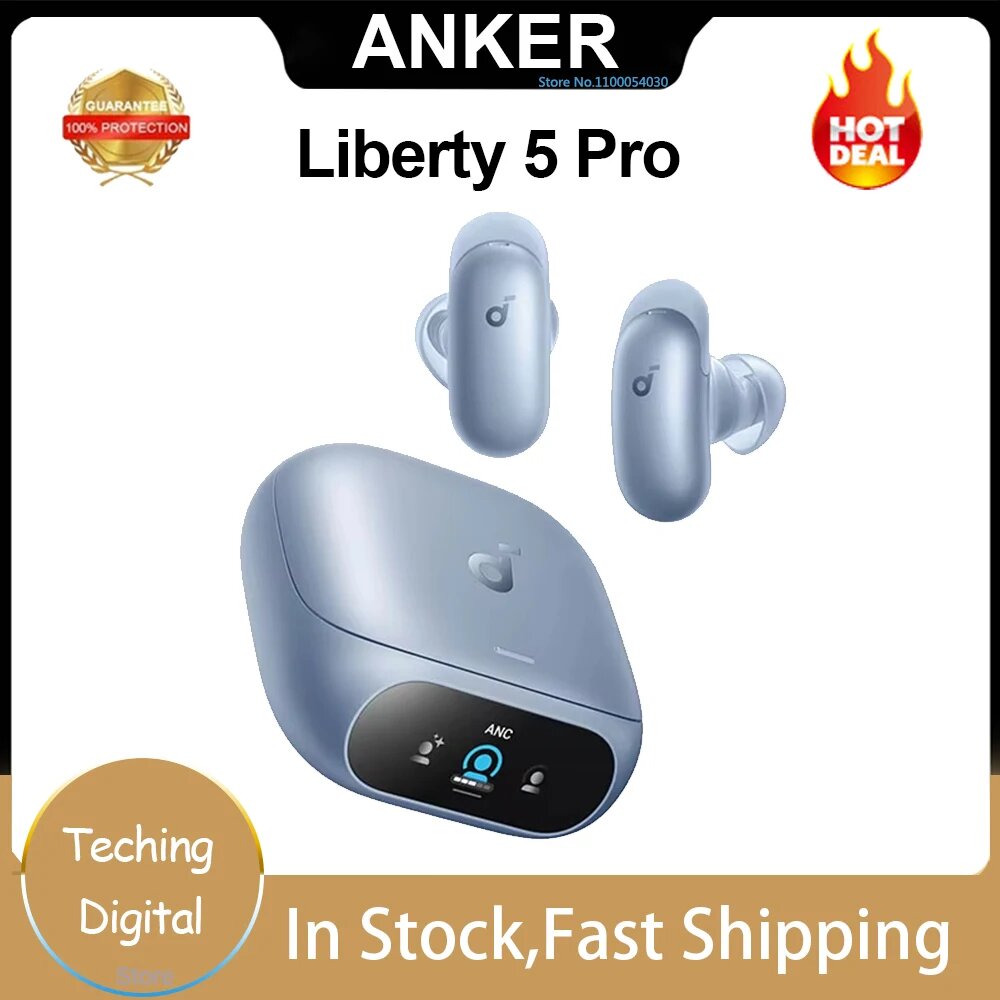 Anker Soundcore Liberty 5 Pro беспроводные наушники Синий, Blue