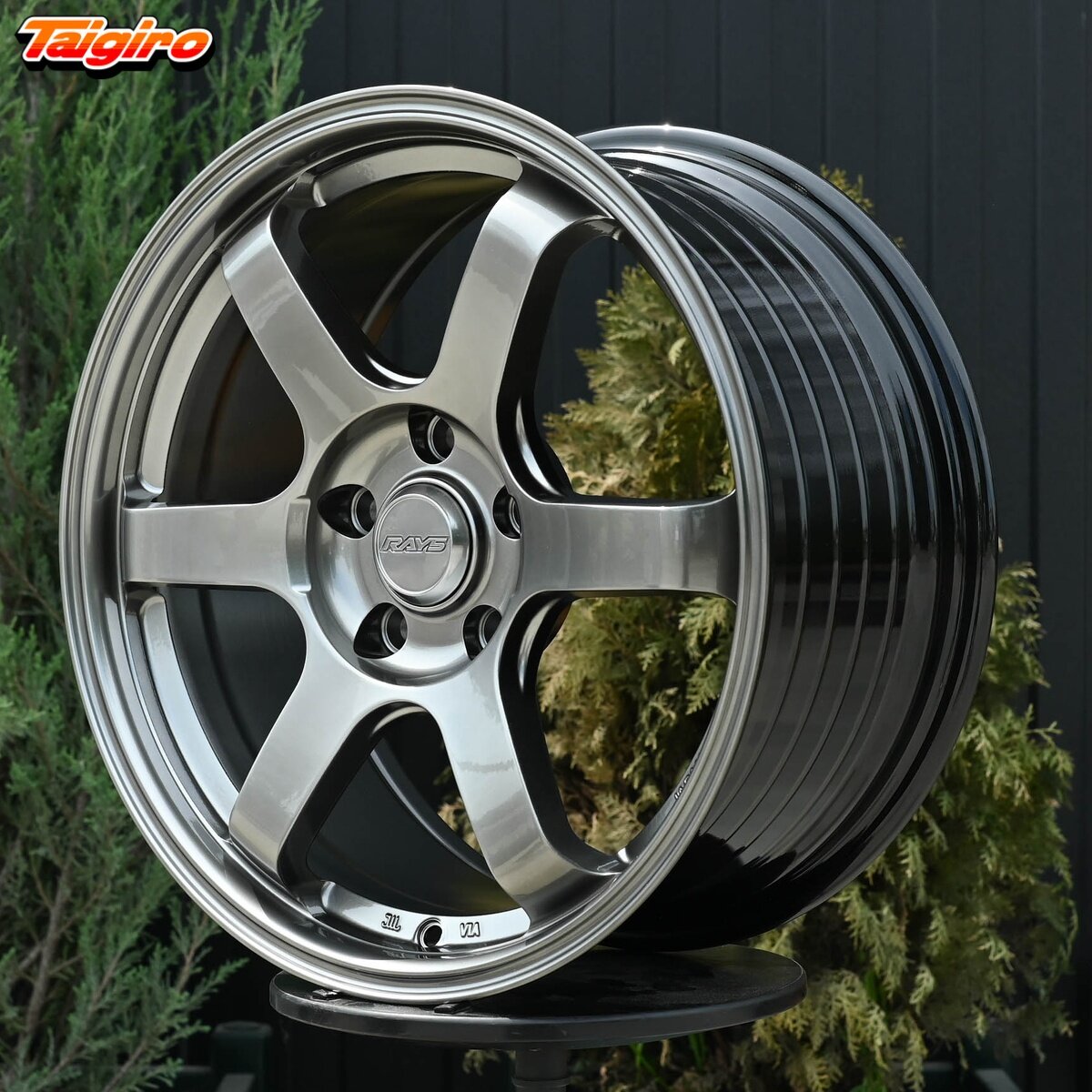 Комплект литых дисков R17 Volk Racing TE37SL 8.0J ET38 5*112 Темный хром (R140)