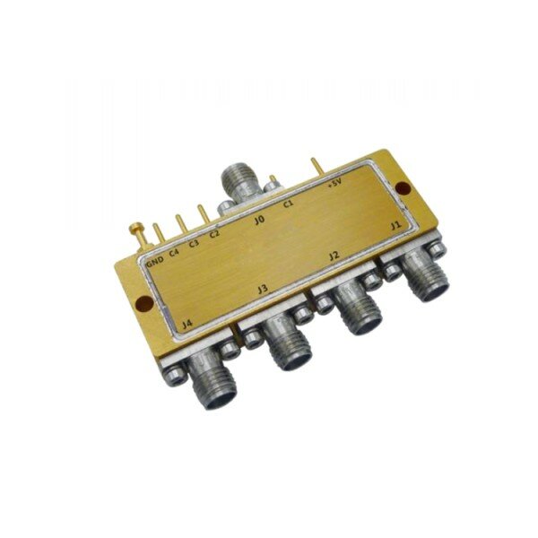 0.01-15 GHz Absorptive SP4T PIN Switch
