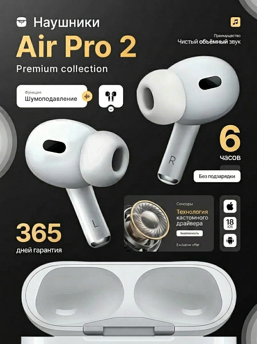 Наушники AirPods pro 2