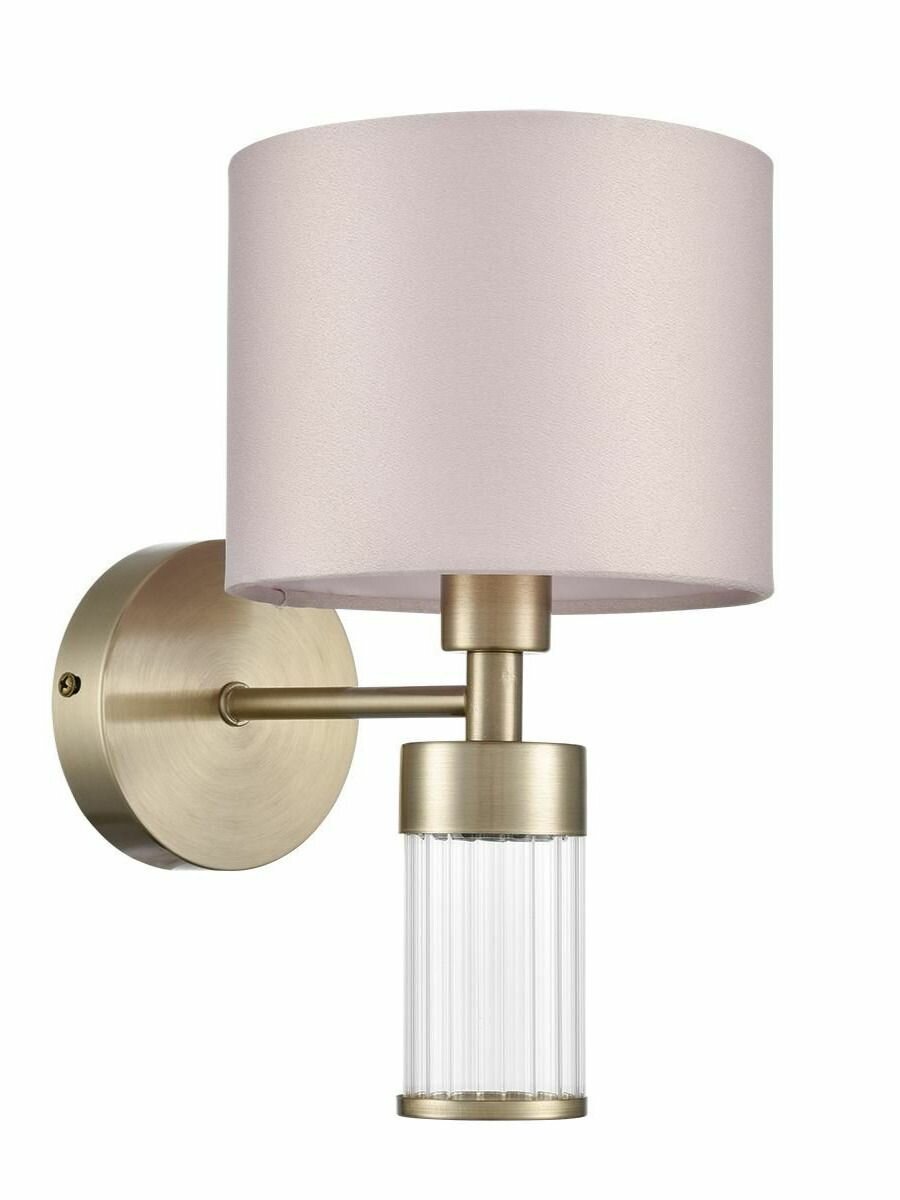 Светильник настенный с бежевым абажуром Lumion 8109/1W, E14, 40Вт