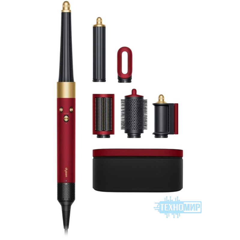 Стайлер Dyson Airwrap Complete Long HS08 Red velvet/Gold Straight (596926-01)