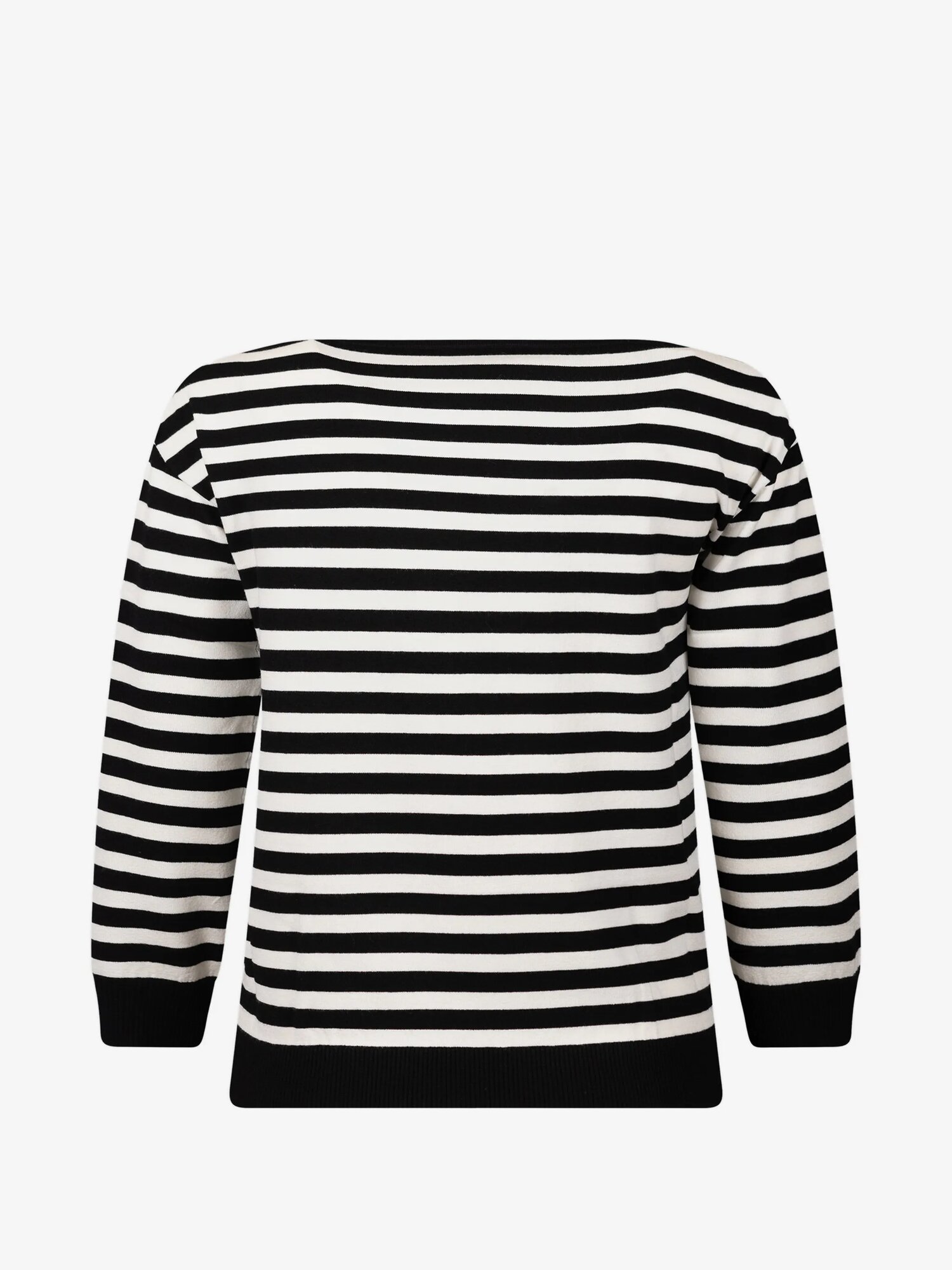Свитер WEEKEND Striped boat-neck sweater, размер 38, , white — фото 1