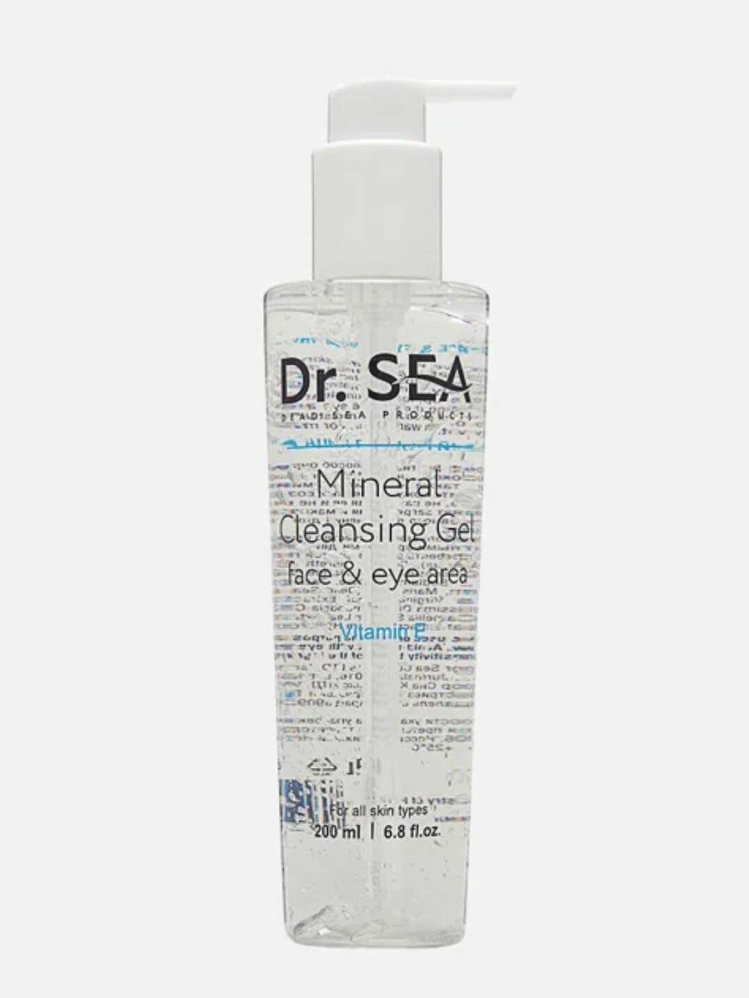 Очищающий гель для лица и глаз DR.SEA vitamin e
