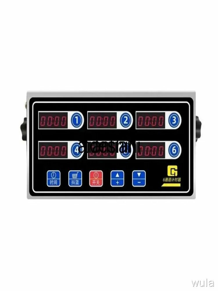 Кварцевый таймер с 6 цифровыми LED дисплеями 00:00-99:59 для кухни, гаража, магазина, промышленности