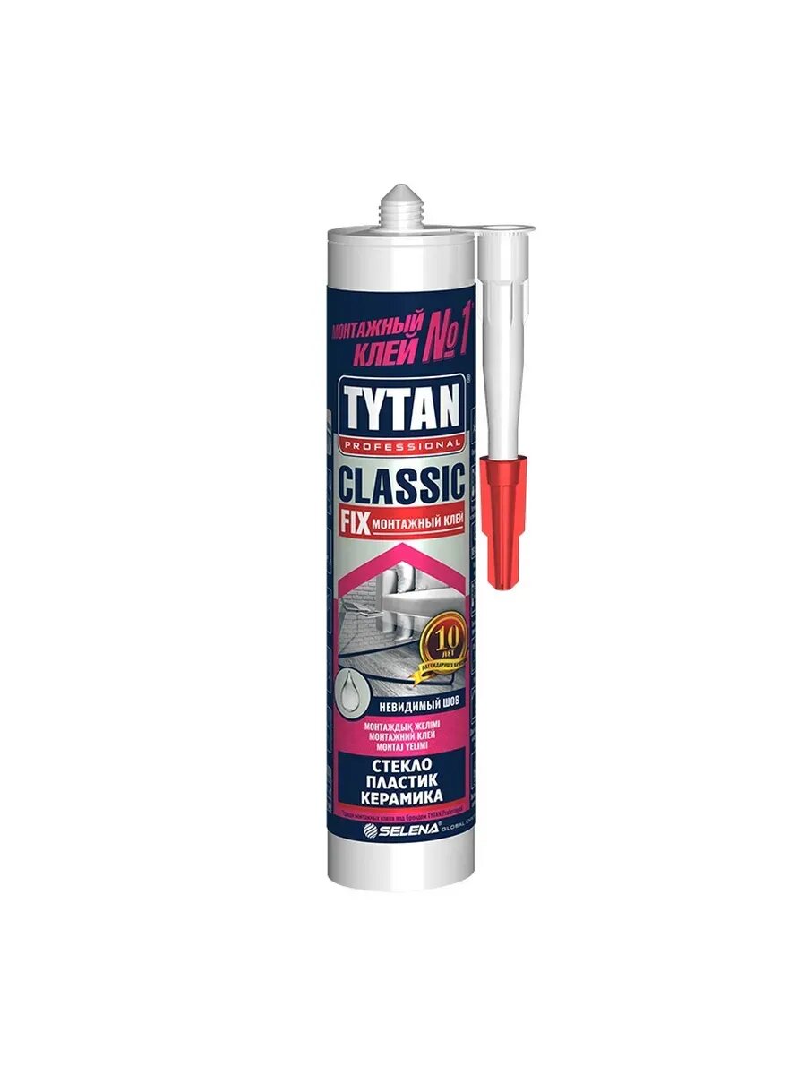 Клей монтажный Tytan Classic Fix прозрачный (0,31 л)
