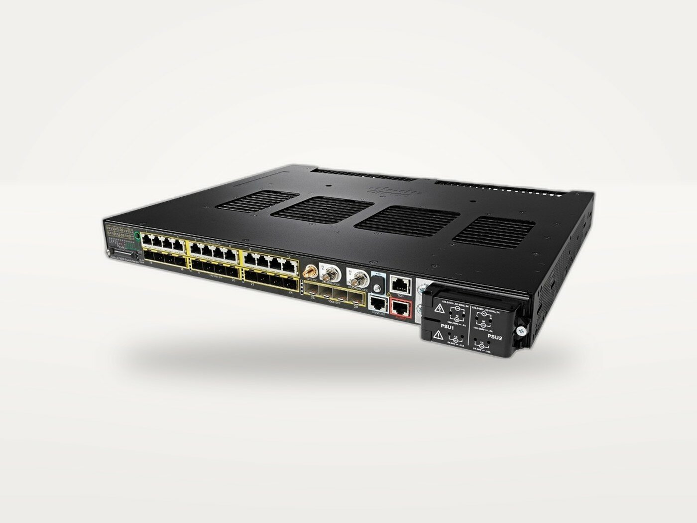 Коммутатор CISCO IE-5000-16S12P IE5000 with 12GE Copper PoE+, 12FE/GE SFP & 4 1G SFP uplinks