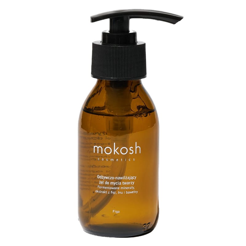 Средство для умывания Mokosh Facial Gel Fig Питательно-увлажняющий гель для умывания лица - Инжир 90 мл