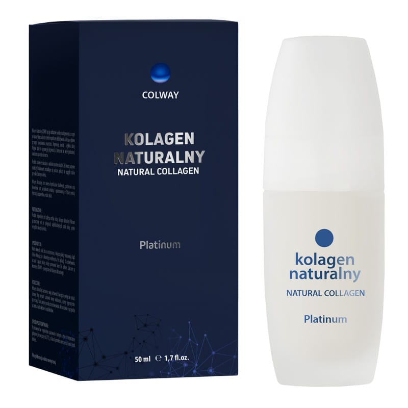 Концентрат для ухода за кожей Colway Platinum Natural Collagen натуральный коллаген 50 мл