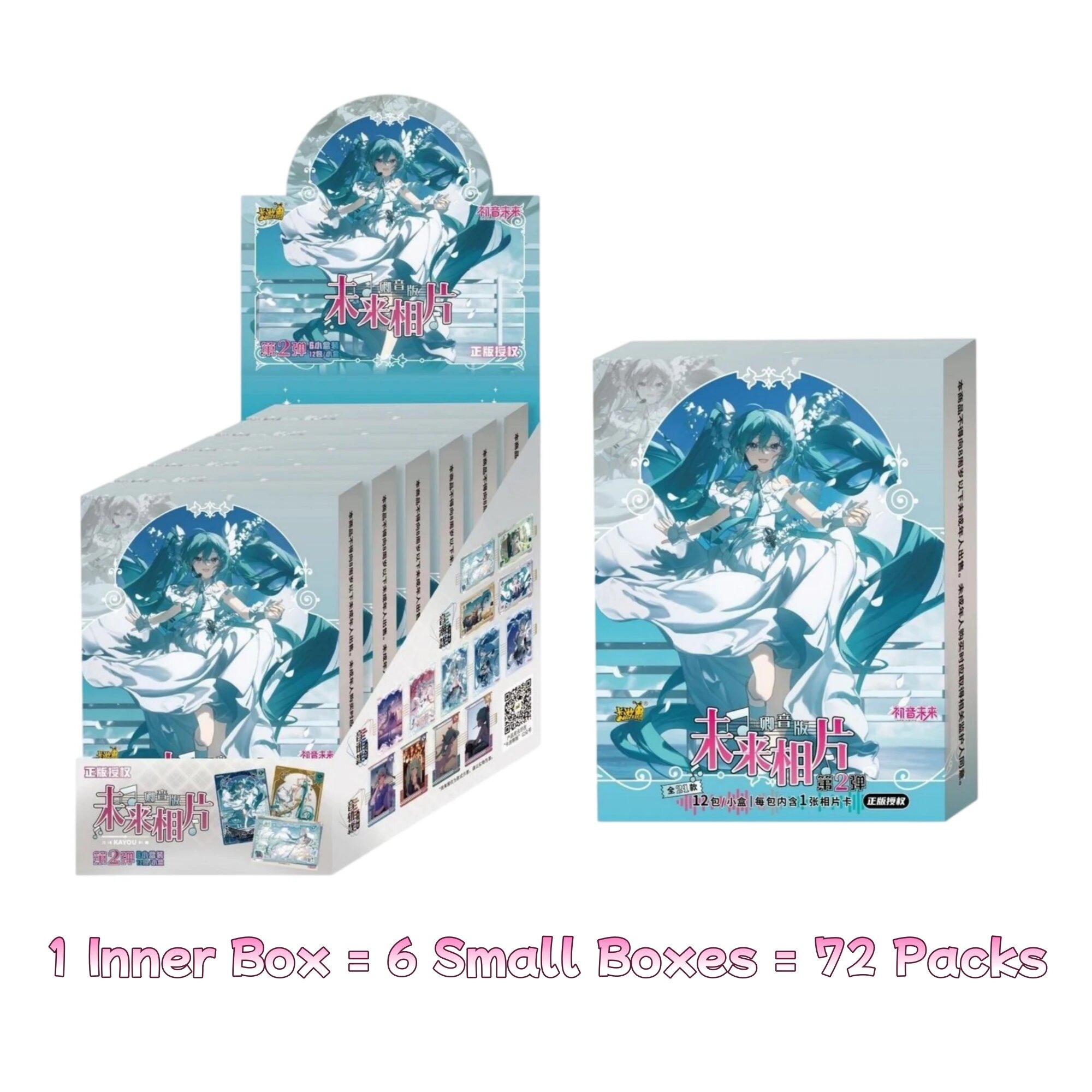 Hatsune Miku KAYOU Sakura Miku Series 5 Booster Box 12 packs per box-H