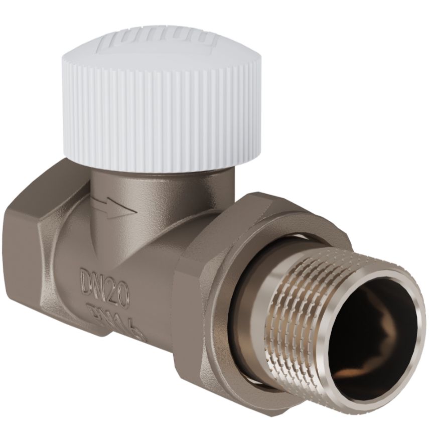 Клапан термостатический прямой Royal Thermo 3/4" М30х1,5