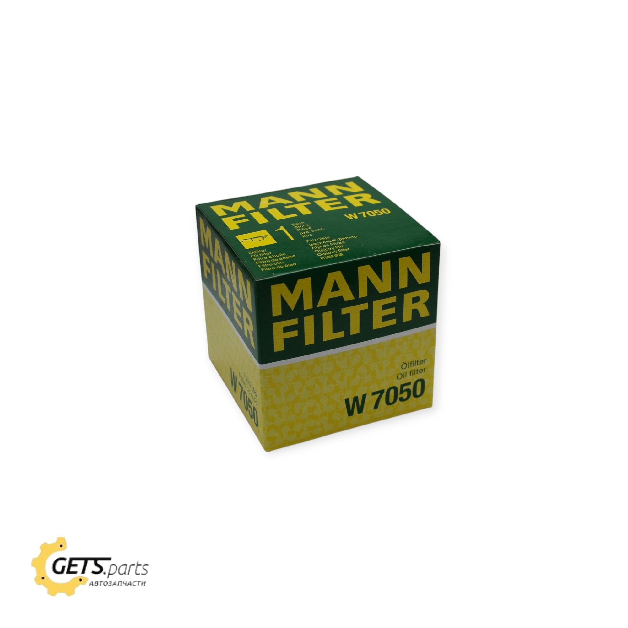 Фильтр масляный MANN-FILTER W7050