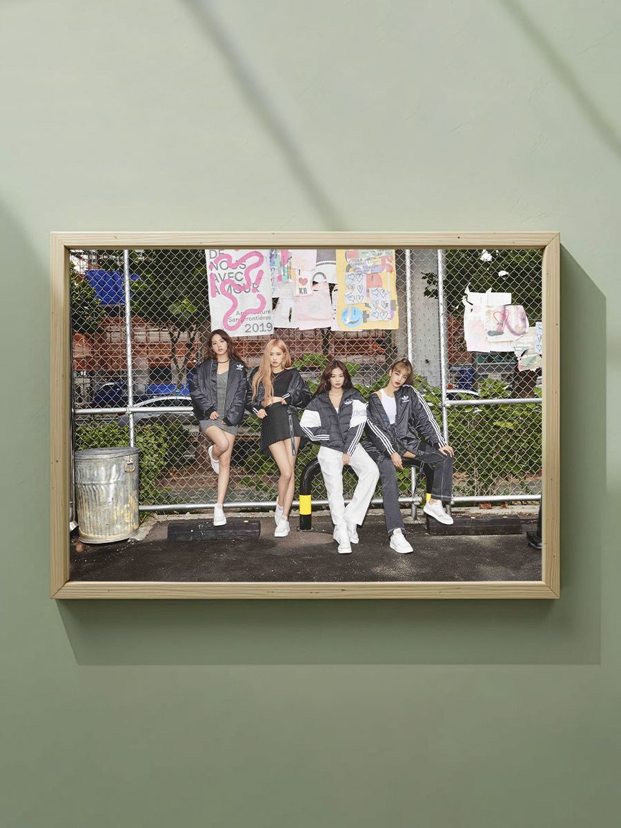 Постер, плакат на стену "Blackpink K-pop Гёрл-Группа / BLACKPINK / блэкпинк" 42 см х 29,7 см (А3)