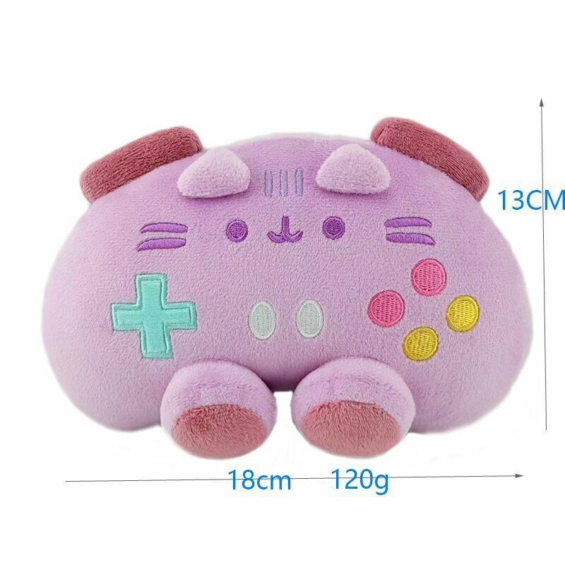Cuteer pusheen кот мягкий плюшевый брелок с игровой ручкой для украшения стола и подарков клавиатура