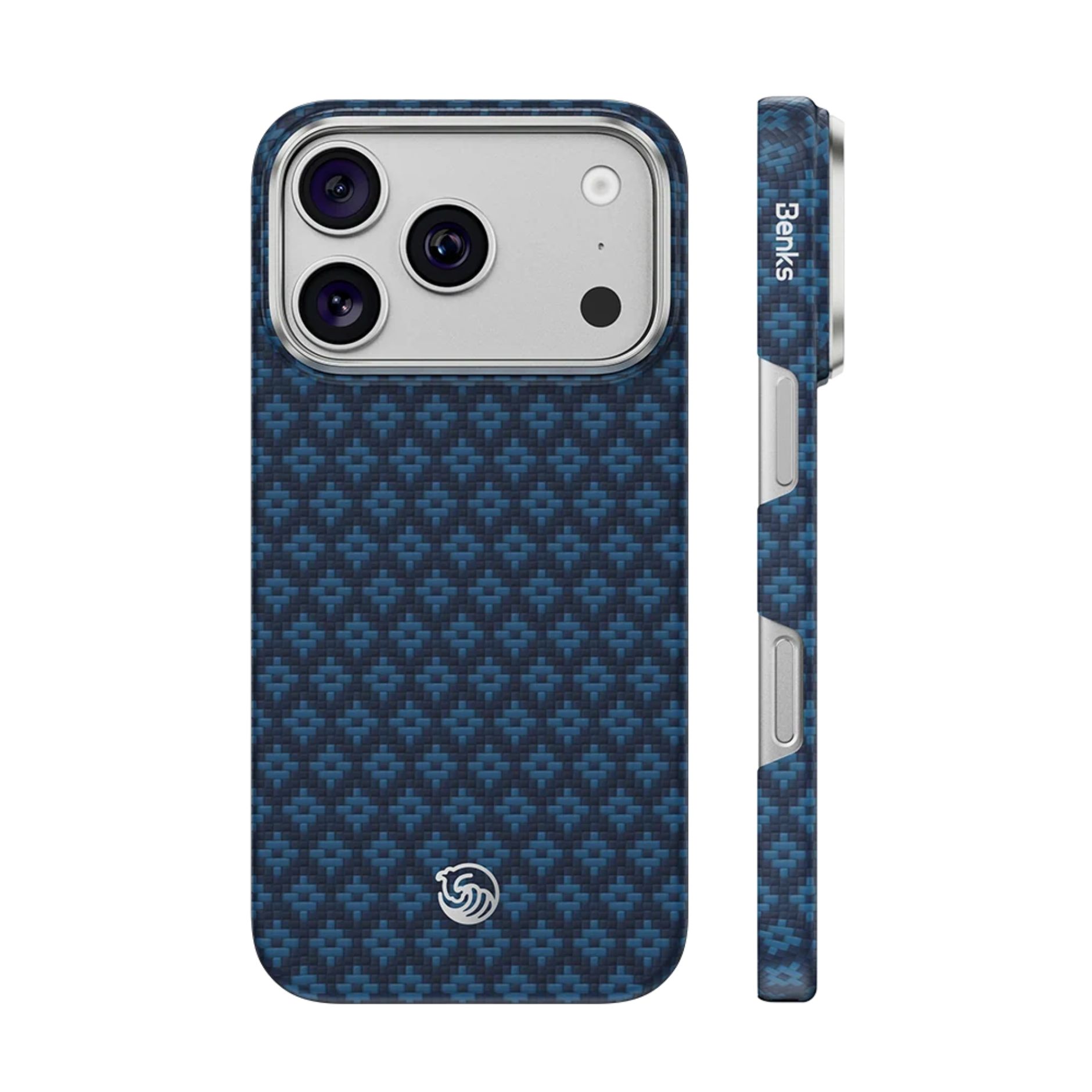 Усиленный чехол Benks ArmorGrid Edge X9 Case with Kevlar для iPhone 18 Pro Max/17 Pro Max 6.9", цвет Синий (Beyond Blue)