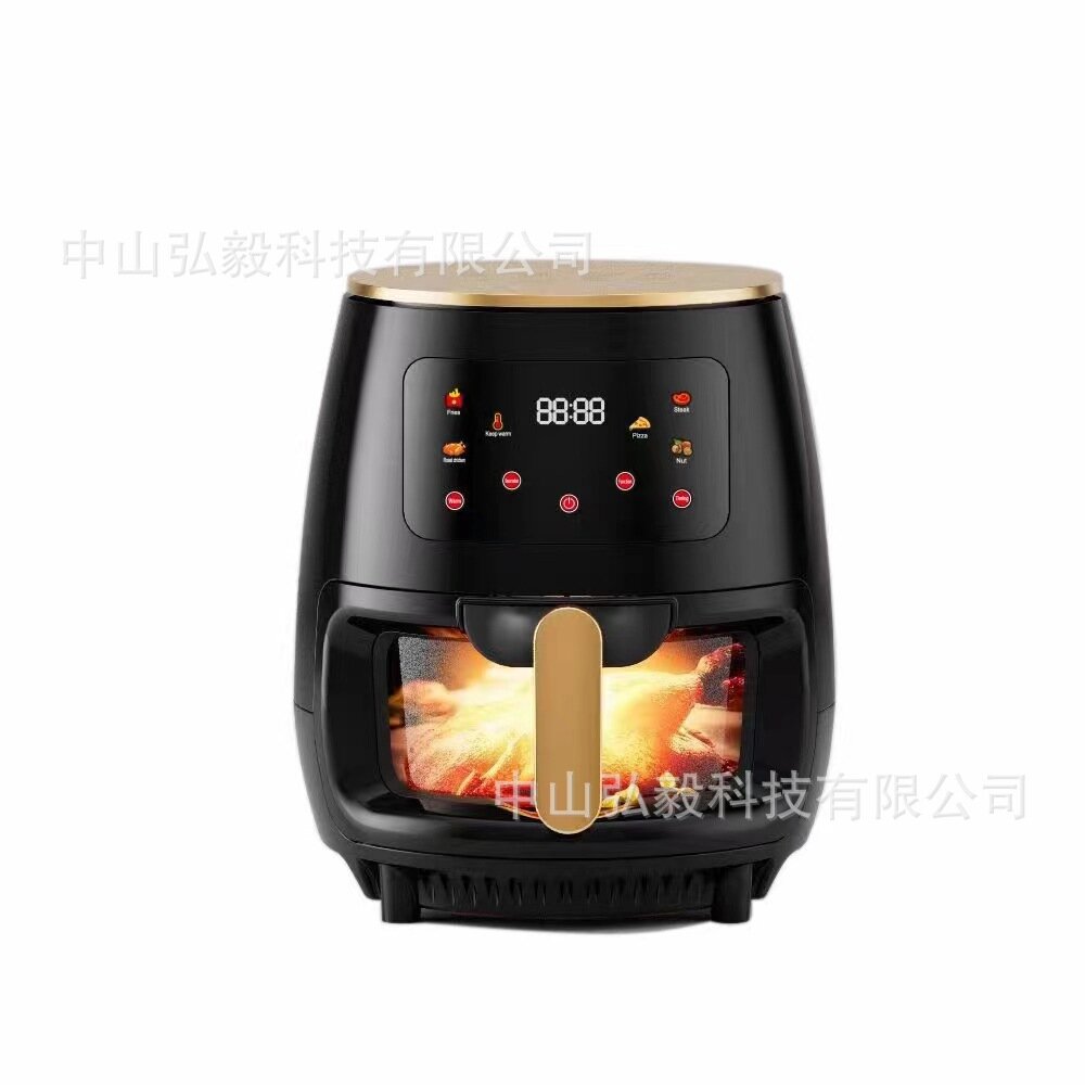 Фритюрница Visual Air Fryer, 6 л, черная > Европейский стандарт 220 В (английская версия)
