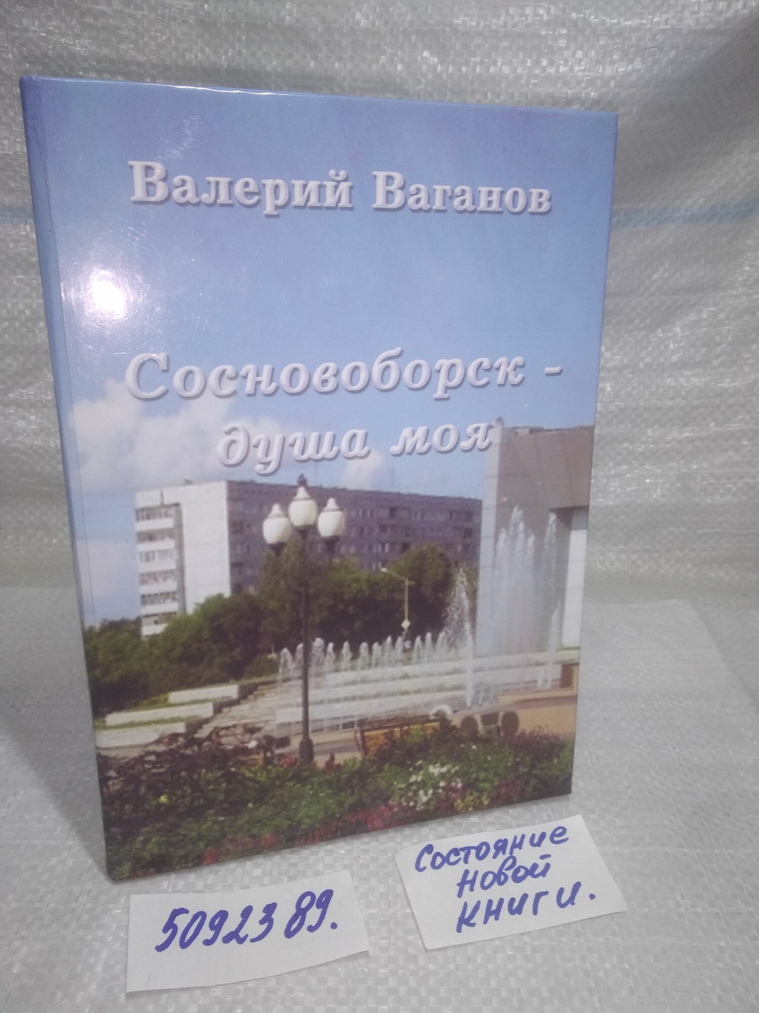 Сосновоборск - душа моя, Ваганов Валерий с дарственной автора!