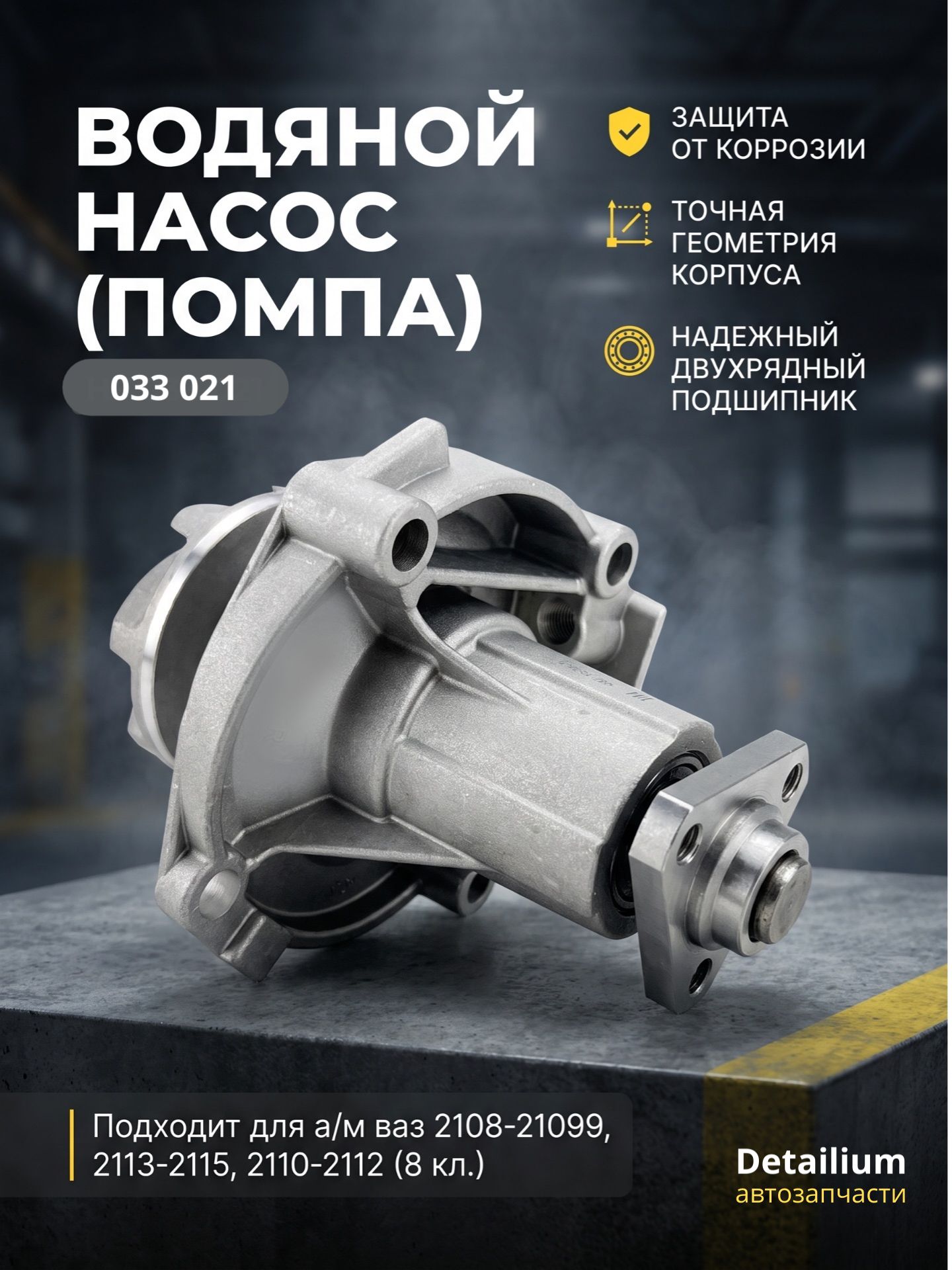 Насос водяной (Помпа) для 2101-2107, 2121