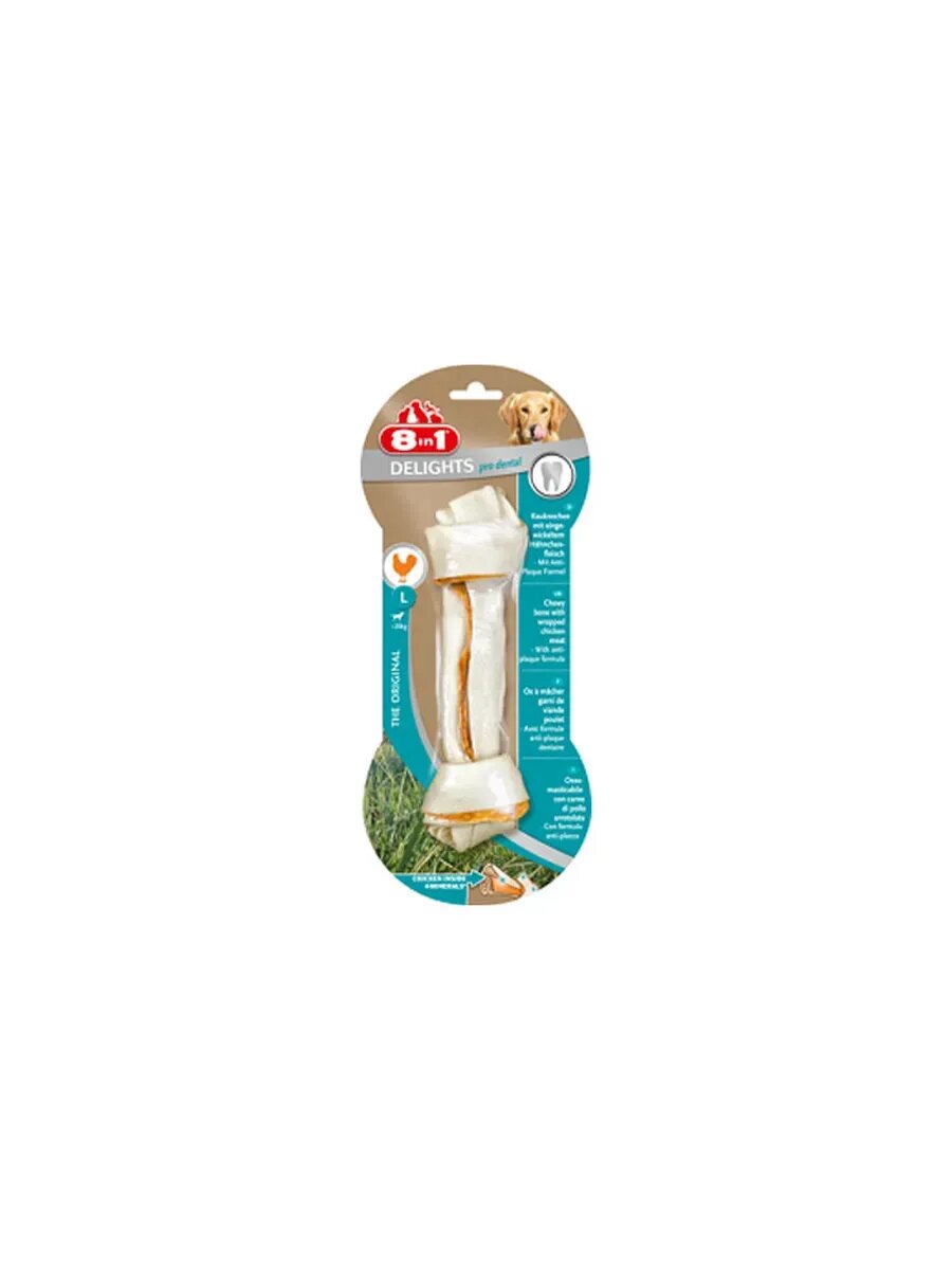 Косточка с куриным мясом/ минералами 21см