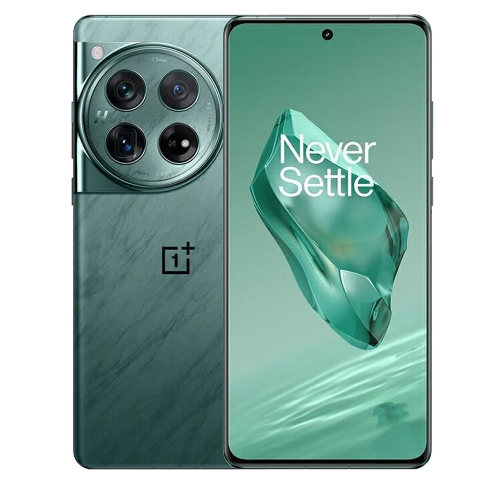 Смартфон OnePlus 12 5G 12/256Gb, Green, Dual SIM Snapdragon 8 Gen3, 6.82 inch AMOLED