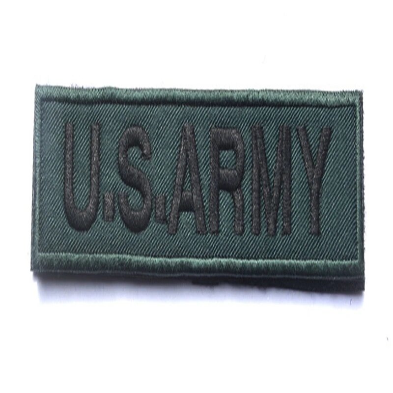 U.S.ARMY нашивки с вышивкой Серый, MS2508