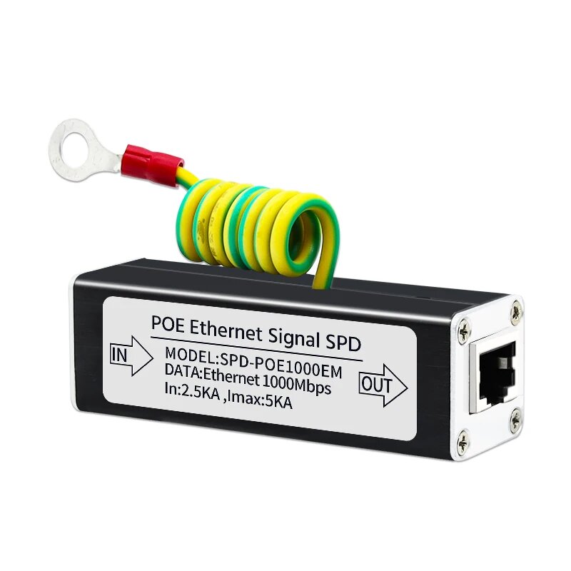 Грозозащитный фильтр SHOYEE RJ45 1-канал 1000Mbps